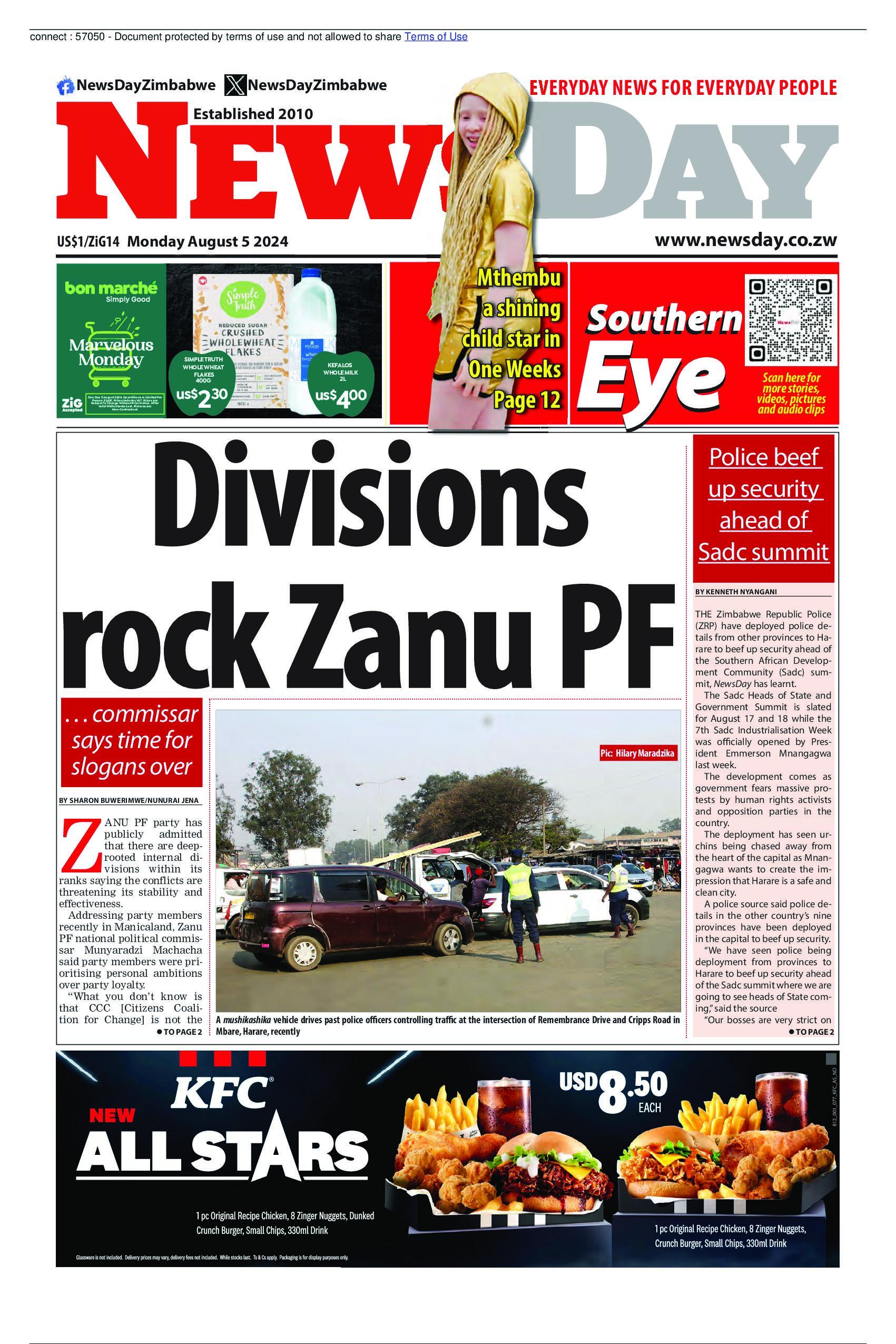 The Standard ePaper - Get the latest newspapers, magazines and journals ...