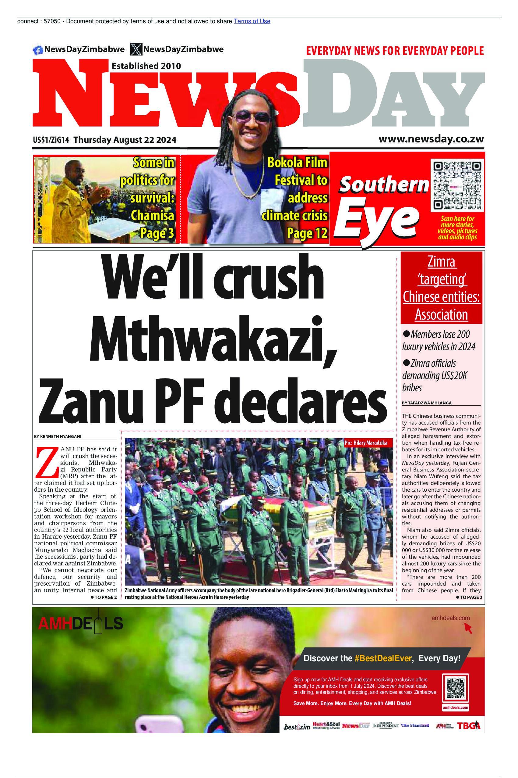 The Standard ePaper - Get the latest newspapers, magazines and journals ...