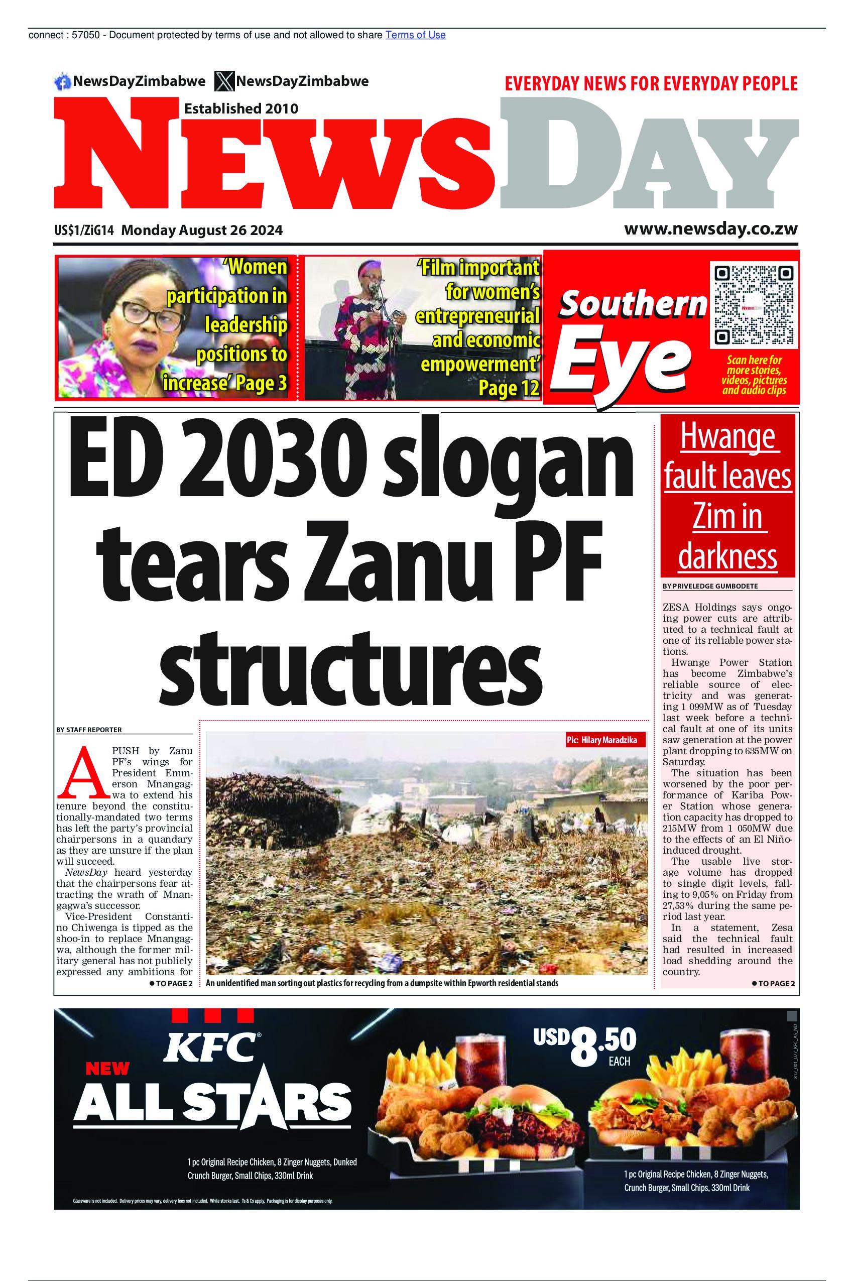 The Standard ePaper - Get the latest newspapers, magazines and journals ...