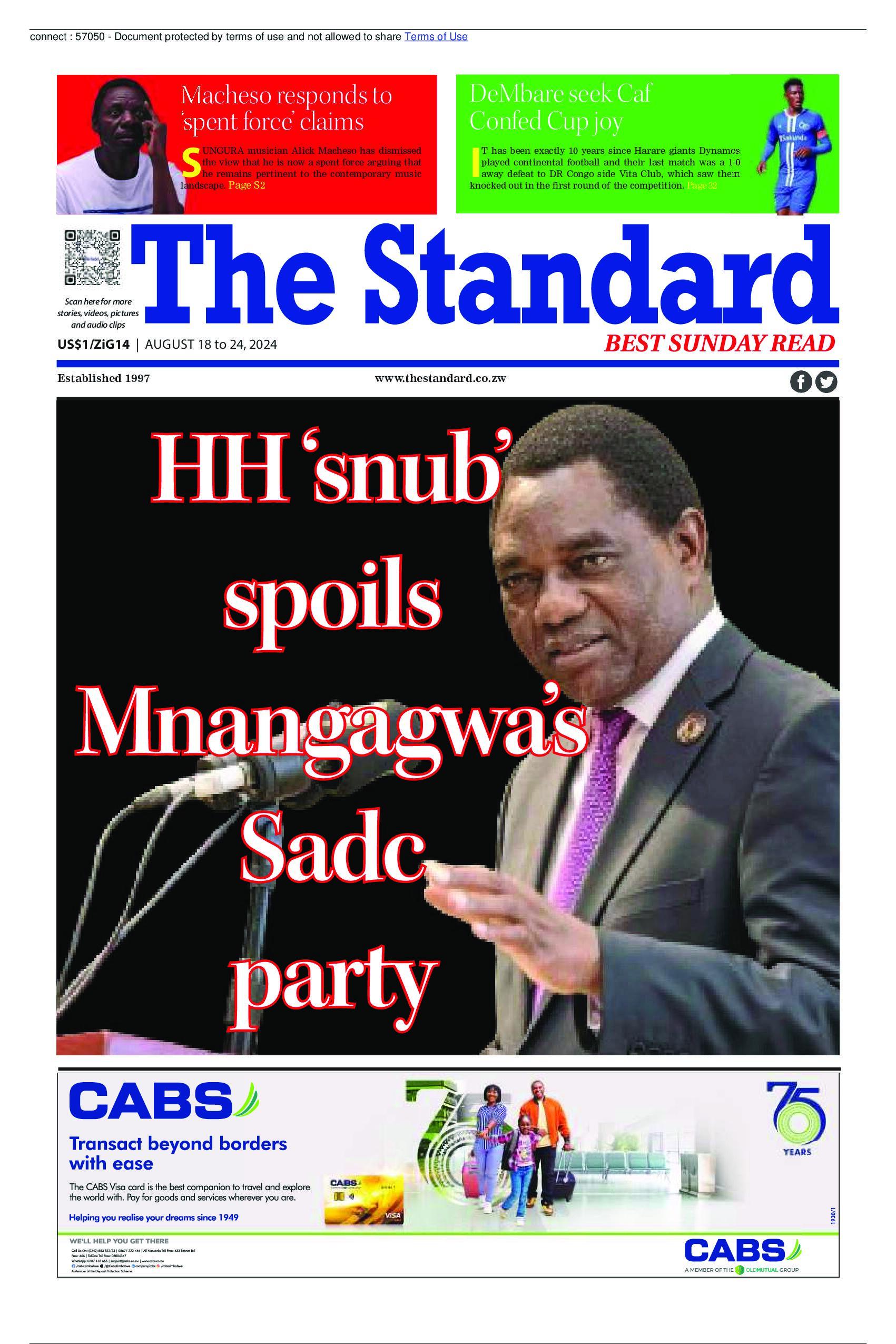 The Standard ePaper - Get the latest newspapers, magazines and journals ...